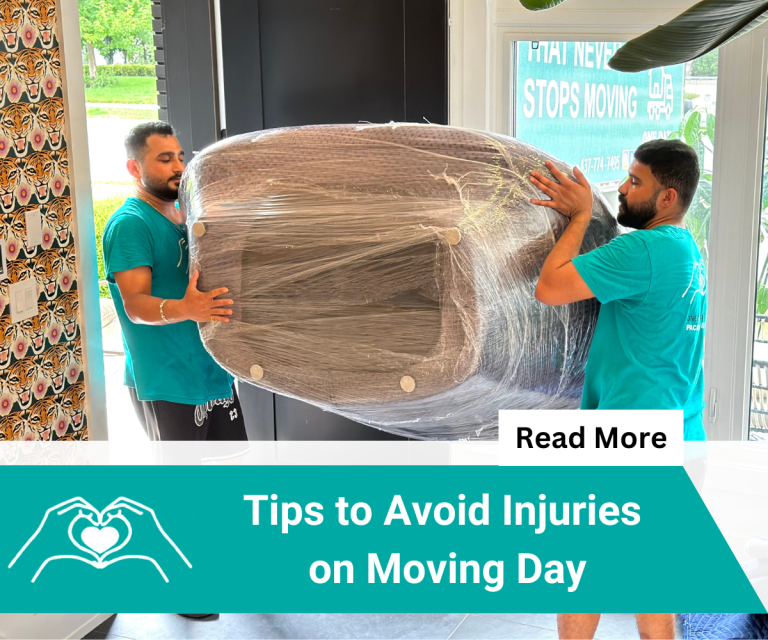How to Move Safely: Tips to Avoid Injuries on Moving Day